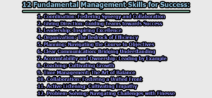 12 Fundamental Management Skills for Success | limbd.org