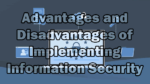 Advantages and Disadvantages of Implementing Information Security
