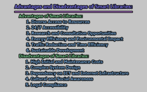 Advantages and Disadvantages of Smart Libraries | limbd.org