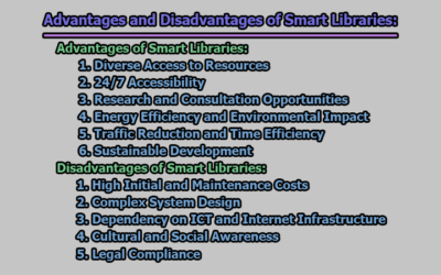 Advantages and Disadvantages of Smart Libraries | limbd.org