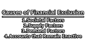 Causes of Financial Exclusion | Financial Exclusion in Developed Economies