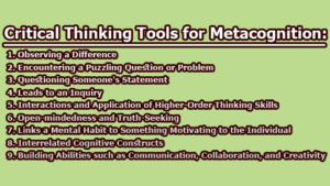 Critical Thinking Tools for Metacognition - Library & Information ...