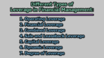Different Types of Leverage in Financial Management | limbd.org