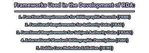 Frameworks Used in the Development of RDA | Library & Information ...