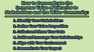 How to Demonstrate the Immense Value of Libraries to Stakeholders and ...