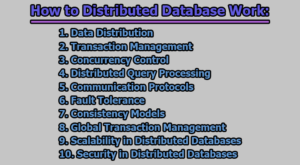How to Distributed Database Work | Library & Information Management