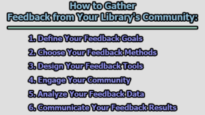 How to Gather Feedback from Your Library's Community
