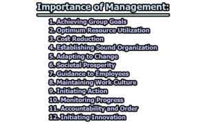 Importance of Management - Library & Information Management