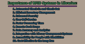 Importance of RFID Systems in Libraries | limbd.org