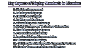 Key Aspects of Display Standards in Libraries | limbd.org