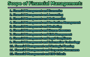 Scope of Financial Management | limbd.org