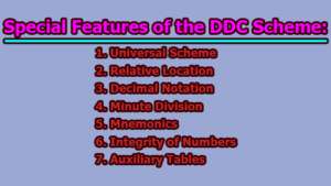 Special Features of the DDC Scheme - Library & Information Management