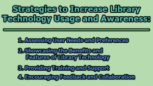 Strategies to Increase Library Technology Usage and Awareness