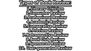 Types of Book Review | Key Elements for Book Review | Necessity of Book ...