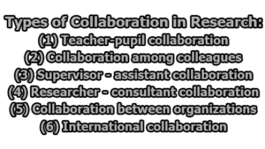 Types of Collaboration in Research - Library & Information Management