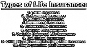 Types of Life Insurance | Guidelines for Purchasing Life Insurance ...